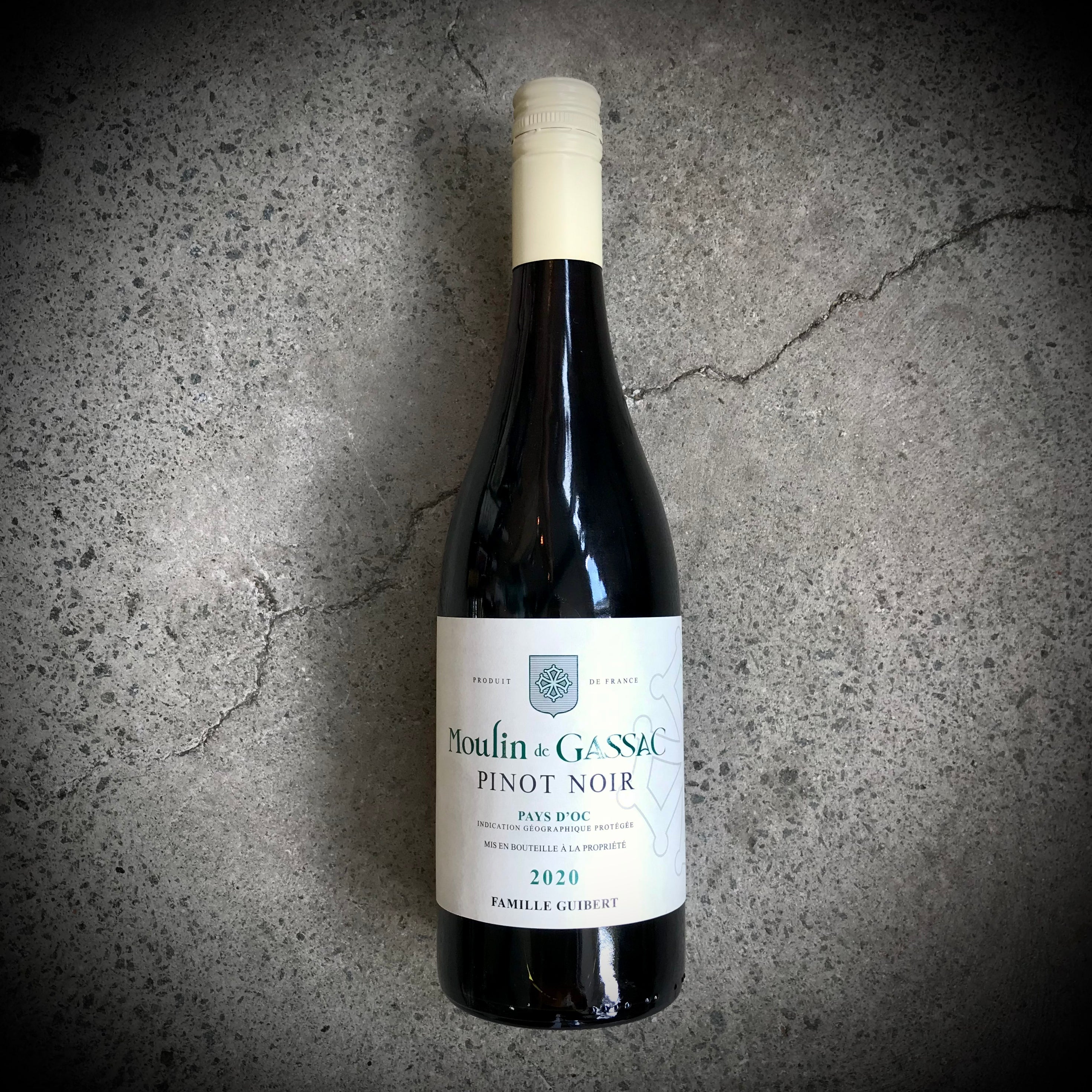 Moulin de Gassac, Famille Guibert, Pinot Noir, Pays d’Oc, France – Iron ...