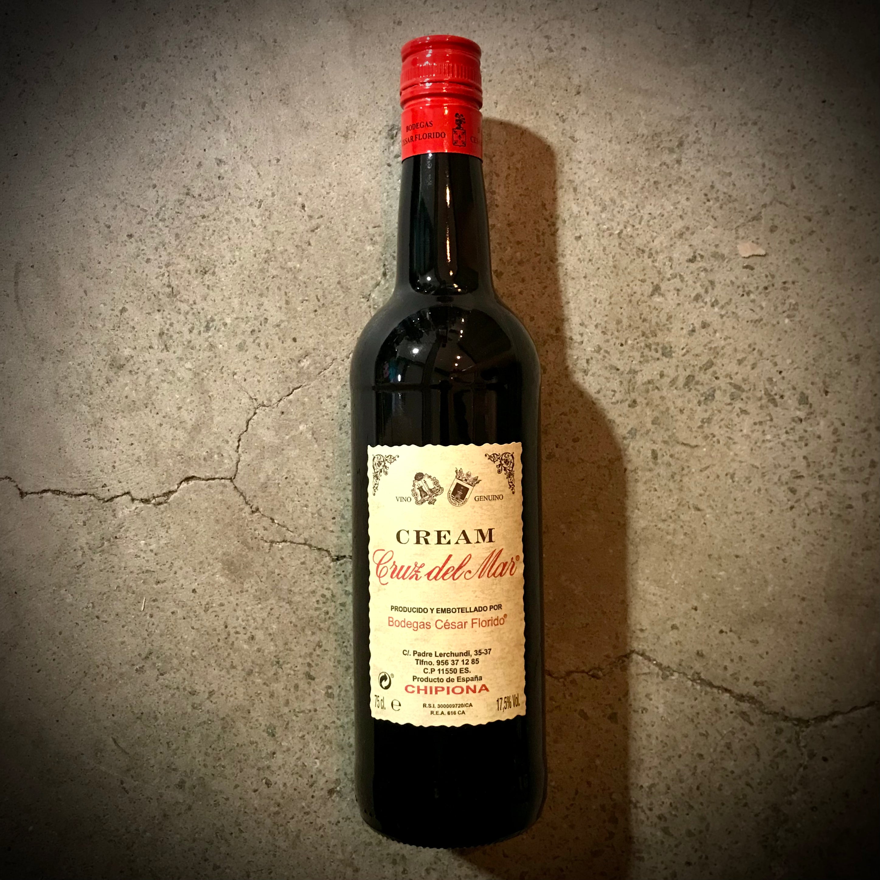 Cesar Florido, Cruz del Mar Cream, Jerez, Spain (75cl) – Iron & Rose