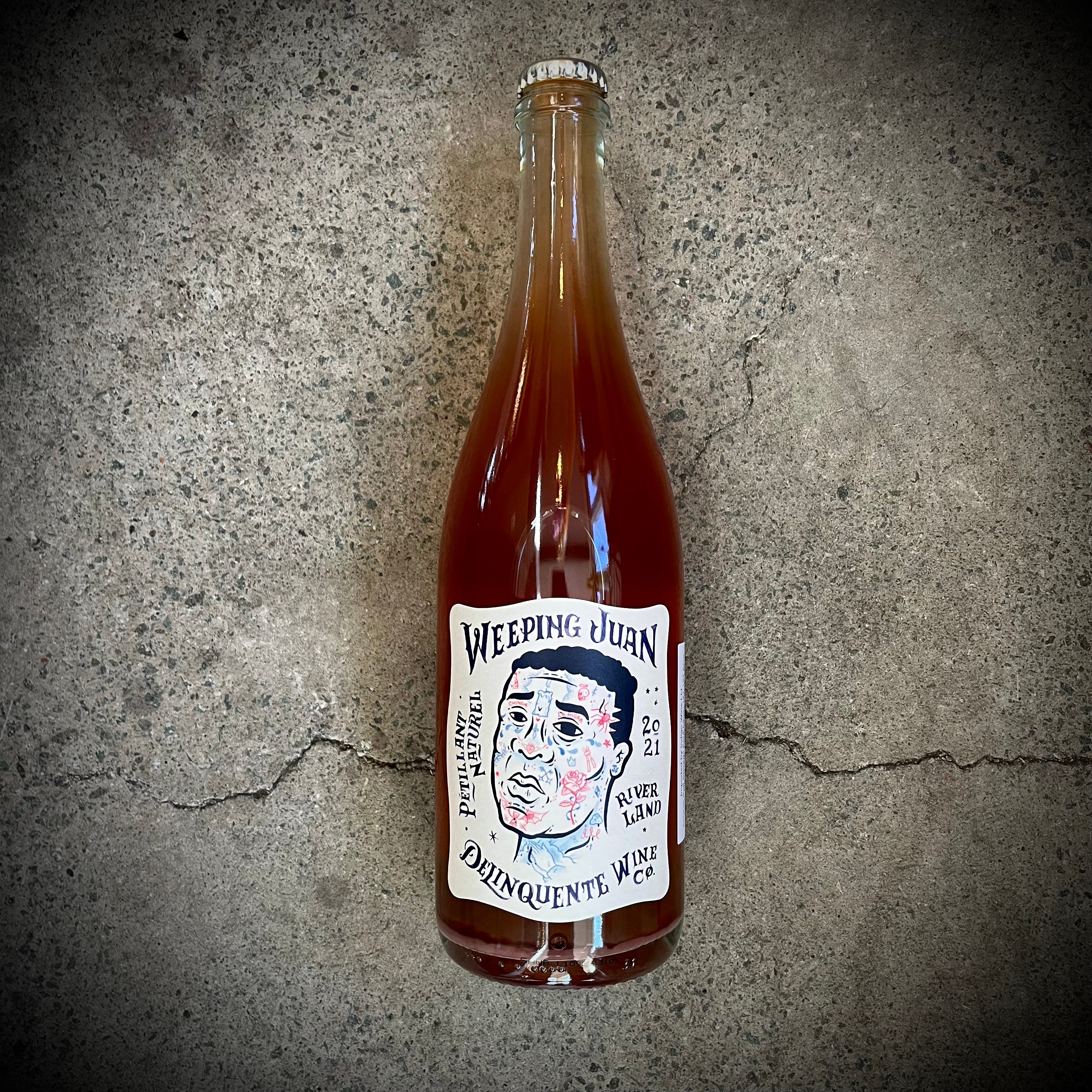 Delinquente, Weeping Juan, Pet Nat, Riverland, Australia – Iron & Rose